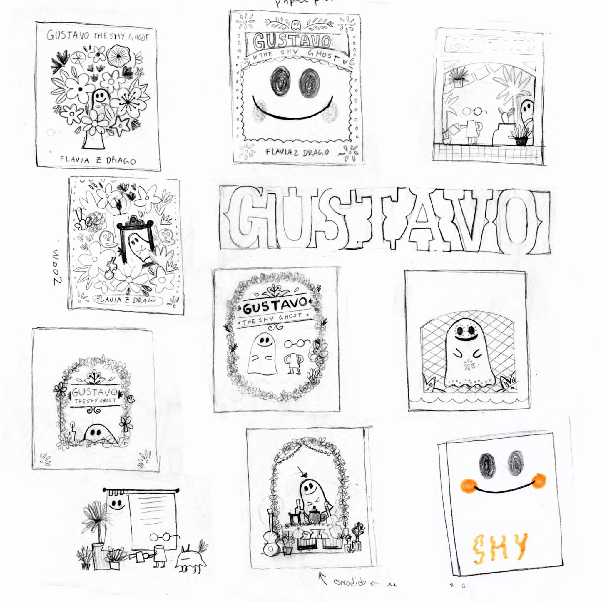 Gustavo the Shy Ghost – Flavia Z. Drago – The Klaus Flugge Prize ...